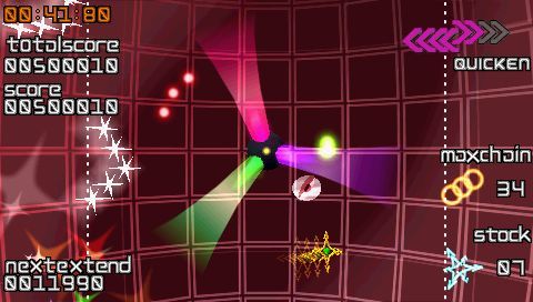 Screenshot of Every Extend Extra (PSP, 2006) - MobyGames