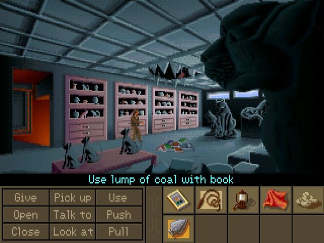 Screenshot of Indiana Jones and the Fate of Atlantis (Windows, 1992) - MobyGames