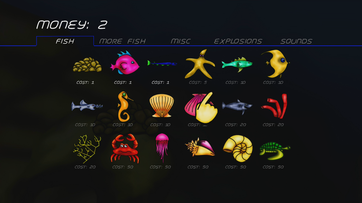 Screenshot of That Wacky Fish Game (Xbox 360, 2012) - MobyGames