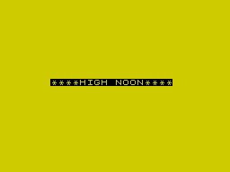 High Noon (1983) - MobyGames