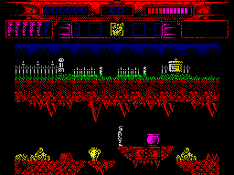 Screenshot of Myth: History in the Making (ZX Spectrum, 1989) - MobyGames