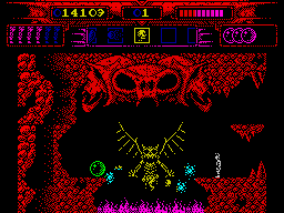Screenshot of Myth: History in the Making (ZX Spectrum, 1989) - MobyGames