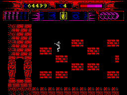 Screenshot of Myth: History in the Making (ZX Spectrum, 1989) - MobyGames