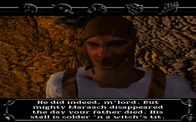 Screenshot of Dragon Lore II: The Heart of the Dragon Man (DOS, 1996 ...
