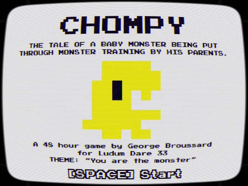 Screenshot of Chompy (Windows, 2015) - MobyGames