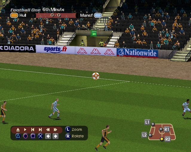 Screenshot of LMA Manager 2004 (PlayStation 2, 2004) - MobyGames