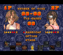 Screenshot of Power Instinct (Genesis, 1993) - MobyGames