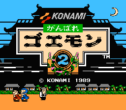 Screenshot of Ganbare Goemon 2 (NES, 1989) - MobyGames