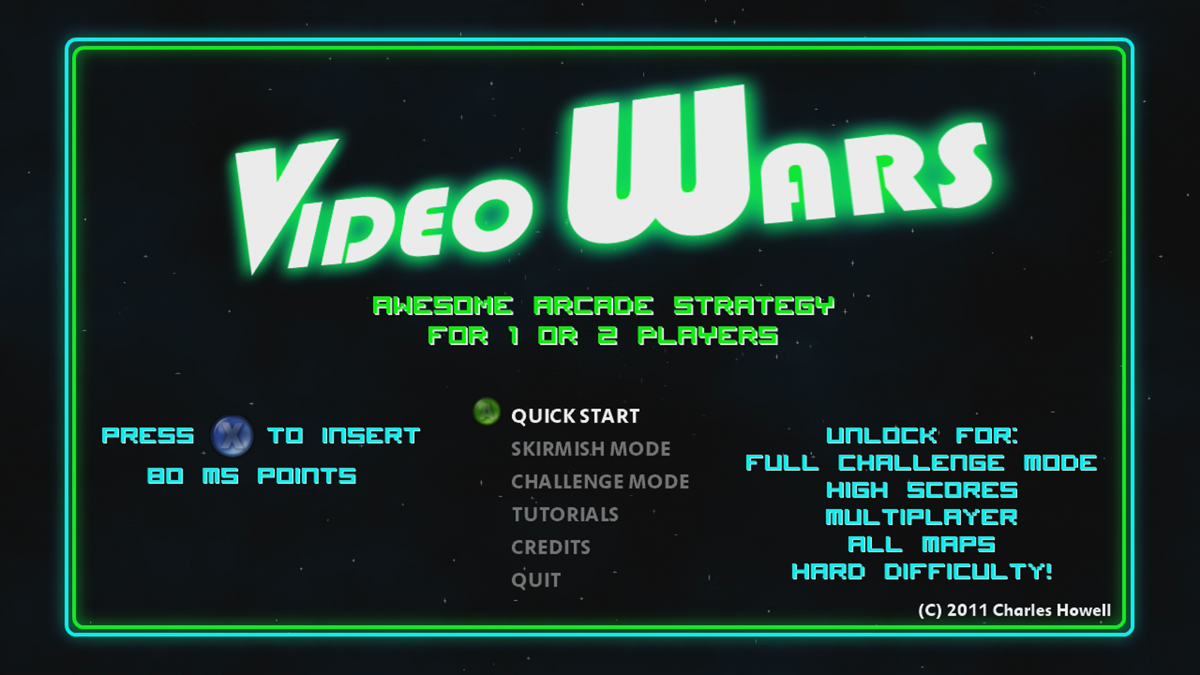 Screenshot of VideoWars (Xbox 360, 2011) - MobyGames