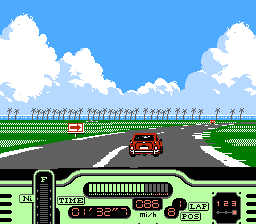 Screenshot of Formula One: Built to Win (NES, 1990) - MobyGames