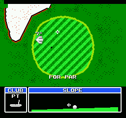 Screenshot of Golf Grand Slam (NES, 1991) - MobyGames