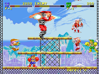 Screenshot of Funky Jet (Arcade, 1992) - MobyGames