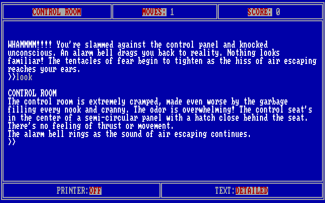 Screenshot of Forbidden Quest (PC Booter, 1983) - MobyGames