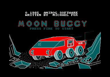 Moon Buggy screenshots - MobyGames