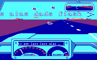 Screenshot of Mavis Beacon Teaches Typing! (DOS, 1987) - MobyGames