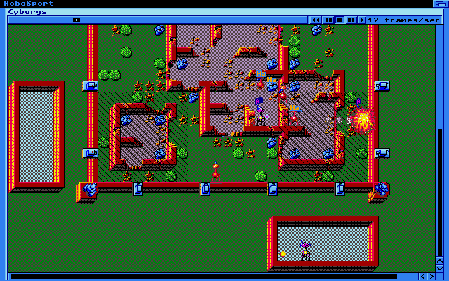Screenshot of RoboSport (Amiga, 1991) - MobyGames