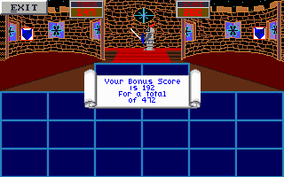 Screenshot of Sir AddaLot's Math Adventure (DOS, 1993) - MobyGames