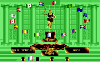 Screenshot of The Carl Lewis Challenge (DOS, 1992) - MobyGames