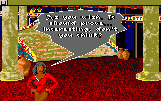 Screenshot of Sinbad and the Throne of the Falcon (Amiga, 1987) - MobyGames