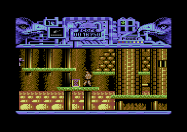 Screenshot of Hawkeye (Commodore 64, 1988) - MobyGames
