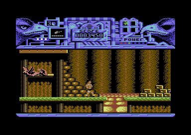 Screenshot of Hawkeye (Commodore 64, 1988) - MobyGames