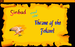 Screenshot of Sinbad and the Throne of the Falcon (Amiga, 1987) - MobyGames