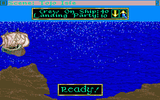 Screenshot of Sinbad and the Throne of the Falcon (Amiga, 1987) - MobyGames