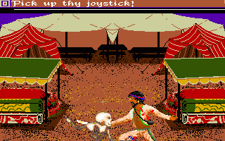Screenshot of Sinbad and the Throne of the Falcon (Amiga, 1987) - MobyGames