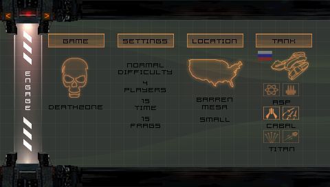 Screenshot of BattleZone (PSP, 2006) - MobyGames