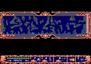 Screenshot of Disney's Ariel the Little Mermaid (Genesis, 1992) - MobyGames