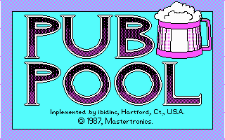 Pub Pool (1987) - MobyGames