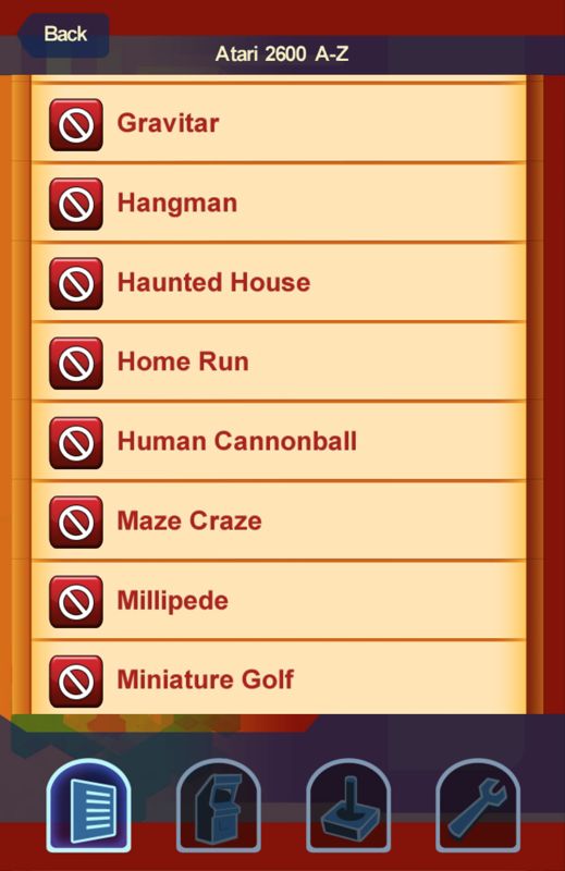 Screenshot of Atari's Greatest Hits (Android, 2011) - MobyGames
