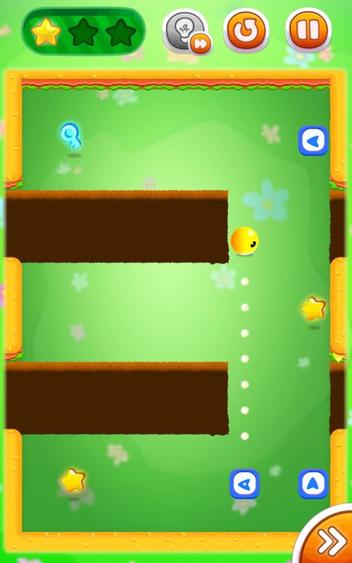 Screenshot of Pac-Man Bounce (Android, 2015) - MobyGames