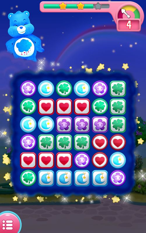 Screenshot of Care Bears: Belly Match (Android, 2015) - MobyGames