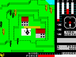 Screenshot of Cyclone (ZX Spectrum, 1984) - MobyGames
