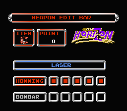 Screenshot of Over Horizon (NES, 1991) - MobyGames