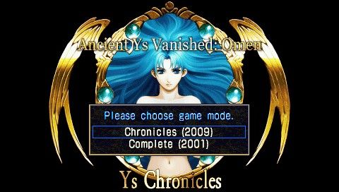 Screenshot of Ys I & II Chronicles (PSP, 2009) - MobyGames