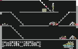Screenshot of Aztec (Commodore 64, 1982) - MobyGames