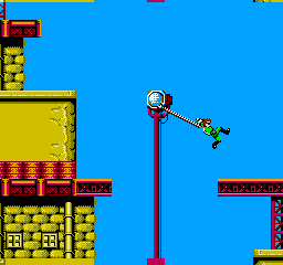 Screenshot of Bionic Commando (NES, 1988) - MobyGames