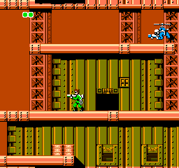 Screenshot of Bionic Commando (NES, 1988) - MobyGames