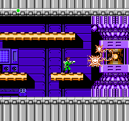 Screenshot of Bionic Commando (NES, 1988) - MobyGames