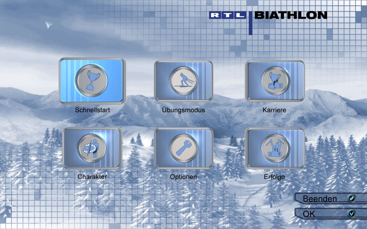 Screenshot of Biathlon 2008 (Windows, 2007) - MobyGames