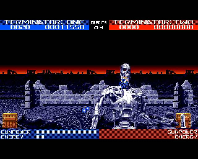Screenshot of Terminator 2: Judgment Day (Amiga, 1991) - MobyGames
