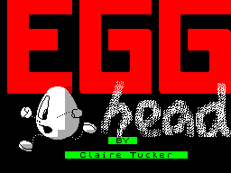 Screenshot of Egghead (ZX Spectrum, 1989) - MobyGames