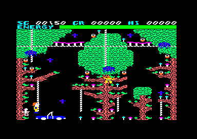 Screenshot of Chiller (Amstrad CPC, 1984) - MobyGames