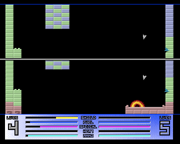 Screenshot of Gravity Force 2 (Amiga, 1994) - MobyGames