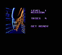 Screenshot of Alien³ (NES, 1993) - MobyGames