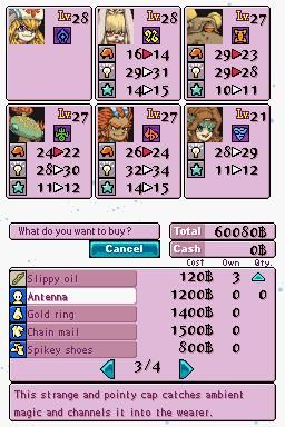 Screenshot of Magical Starsign (Nintendo DS, 2006) - MobyGames