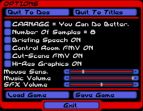 Screenshot of Gender Wars (DOS, 1996) - MobyGames