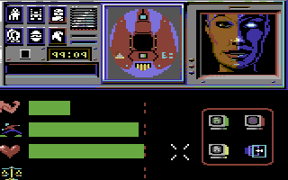 Screenshot of Shadowfire (Commodore 64, 1985) - MobyGames